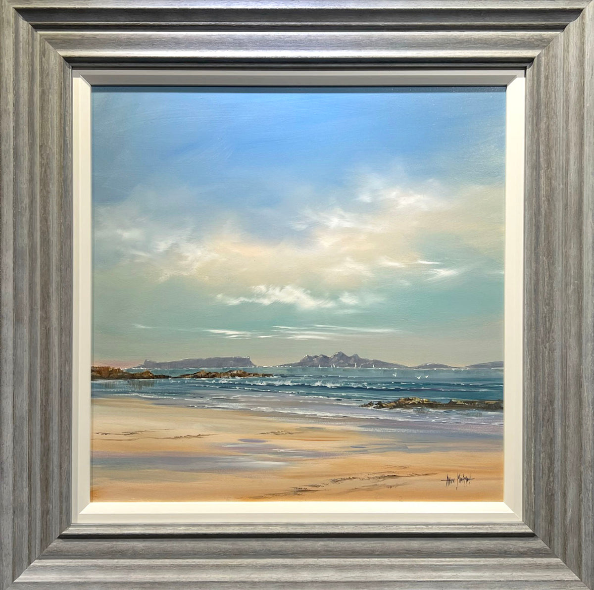 Allan Morgan - Rhum and Eigg - MacGregor Fine Art